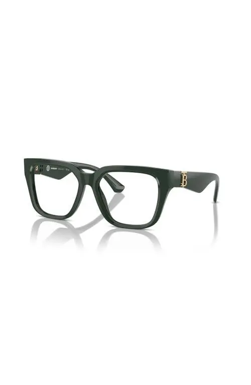 Burberry 51mm Square Optical Glasses - Green