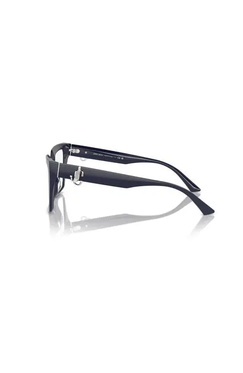 JIMMY CHOO Cat Eye Acetate Eyeglasses - Blue