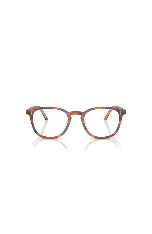 Oliver Spencer 49mm Square Optical Glasses - Tortoise