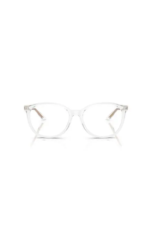 Armani Exchange 54mm Cat Eye Optical Glasses - Transparent