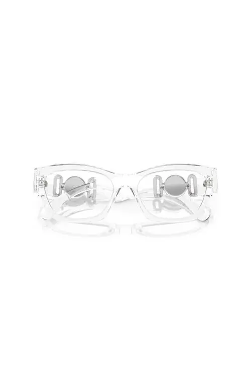 Versace 52mm Cat Eye Optical Glasses