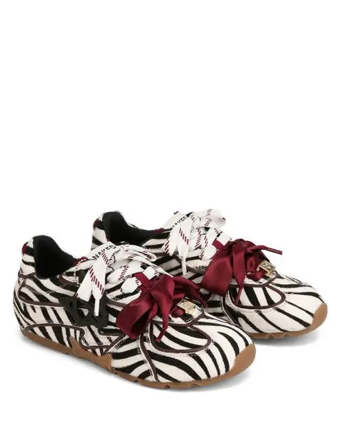 NAKED WOLFE Adored Sneaker - Zebra