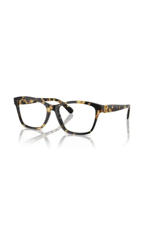 Ralph Lauren 56mm Cat Eye Optical Glasses - Brown