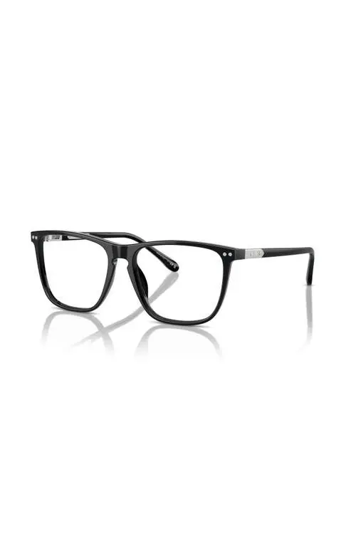 Ralph Lauren 53mm Square Full Rim Optical Glasses - Black