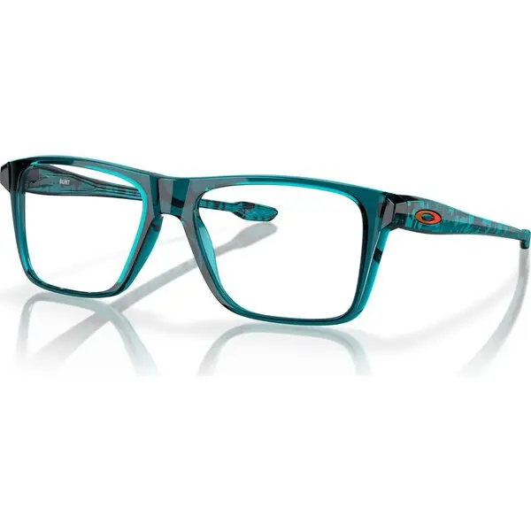 Oakley 48mm Rectangle Optical Glasses - Blue