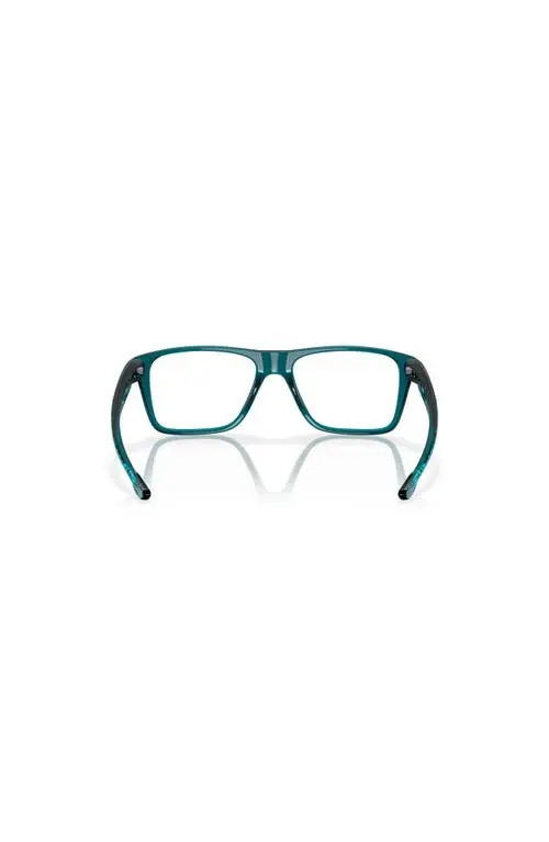 Oakley 48mm Rectangle Optical Glasses - Blue