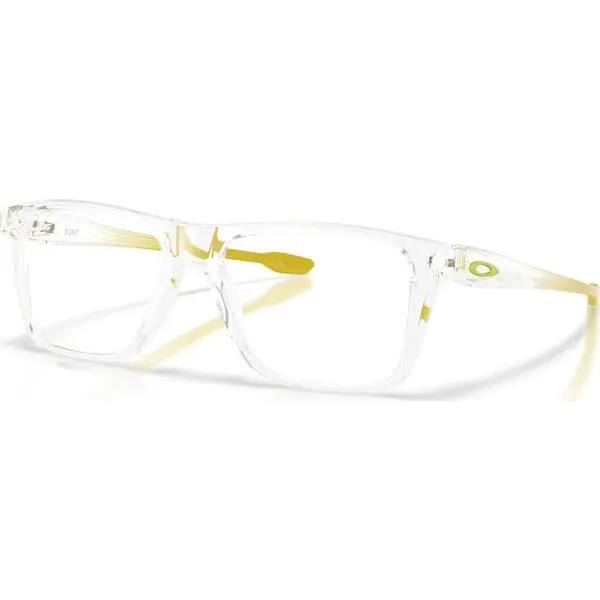 Oakley 48mm Rectangle Optical Glasses - Transparent