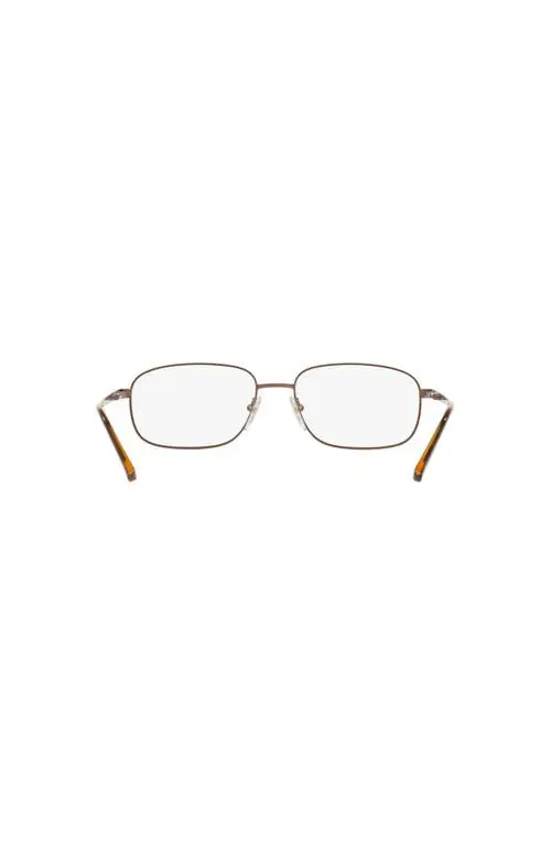 SFEROFLEX Rectangle Full Rim Metal Eyeglasses