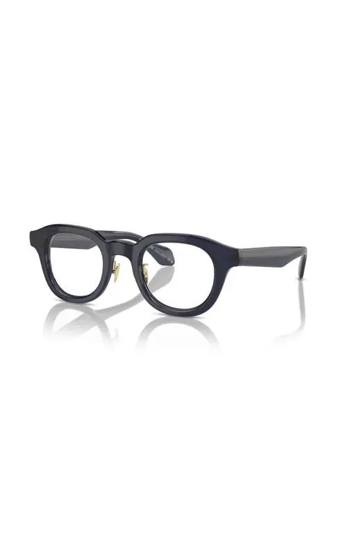Giorgio Armani 45mm Phantos Eyeglasses - Blue