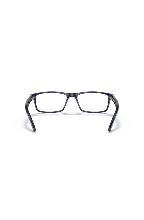 SFEROFLEX Rectangle Optical Glasses - Blue