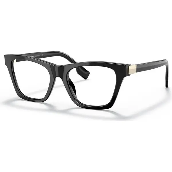 Burberry 52mm Square Optical Glasses - Black