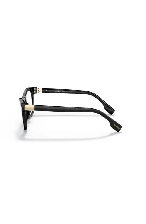 Burberry 52mm Square Optical Glasses - Black