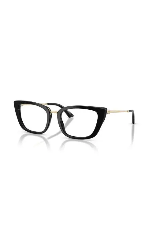 JIMMY CHOO Cat Eye Optical Eyeglasses - Black