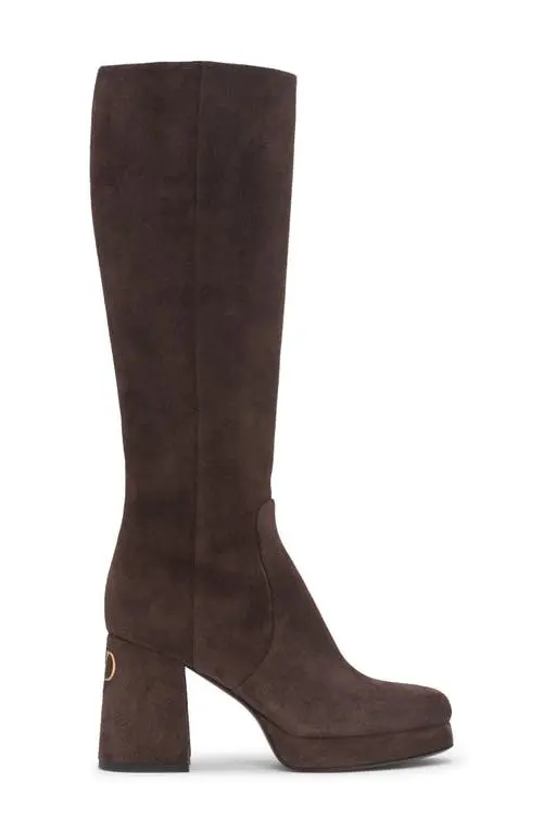 Valentino Garavani Vlogo Platform Knee-high Boots