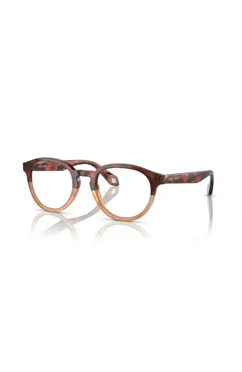 Giorgio Armani 50mm Phantos Optical Glasses - Brown