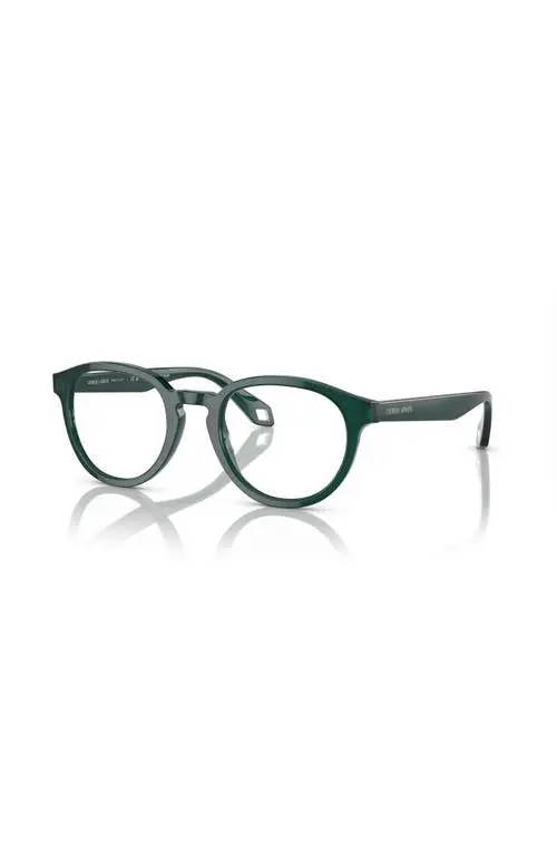 Giorgio Armani 50mm Phantos Optical Glasses - Green