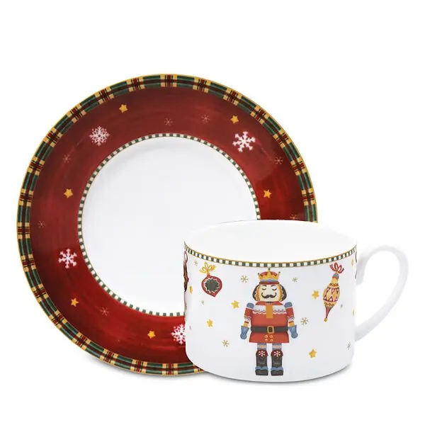 Prouna Nutcracker Tea Cup & Saucer
