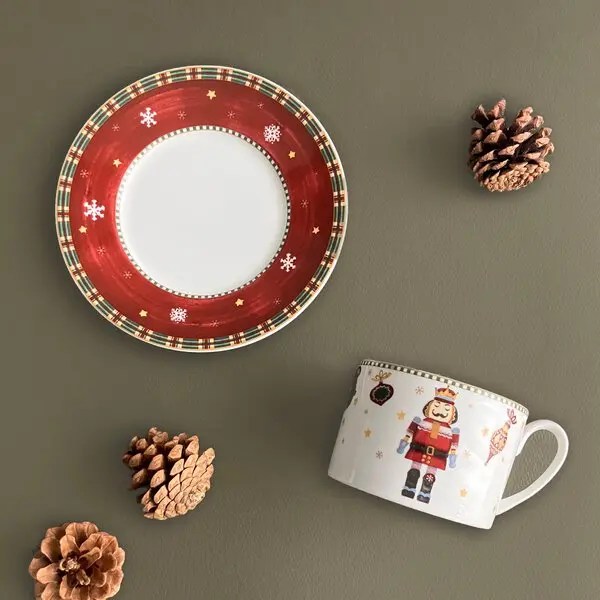 Prouna Nutcracker Tea Cup & Saucer