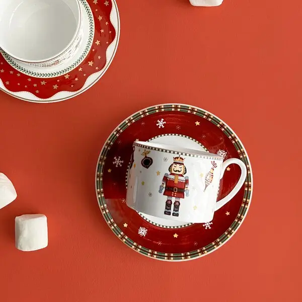 Prouna Nutcracker Tea Cup & Saucer