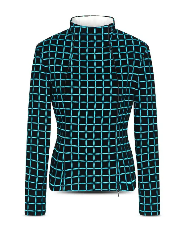 Emporio Armani Embroidered Velvet Jacket