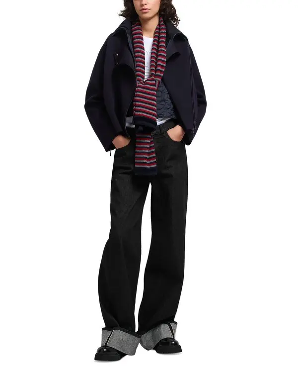 Emporio Armani Wool Double Knit Jacket