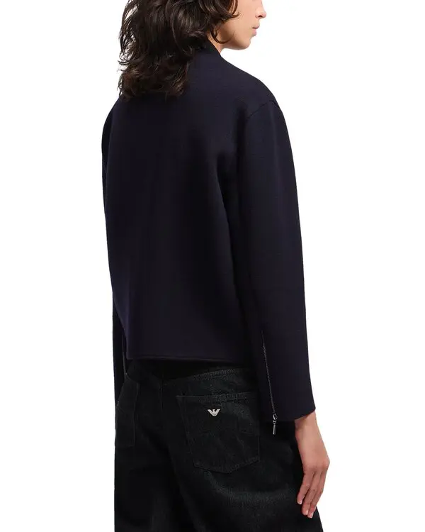 Emporio Armani Wool Double Knit Jacket