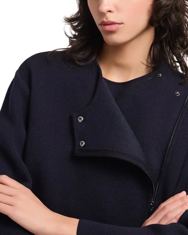 Emporio Armani Wool Double Knit Jacket