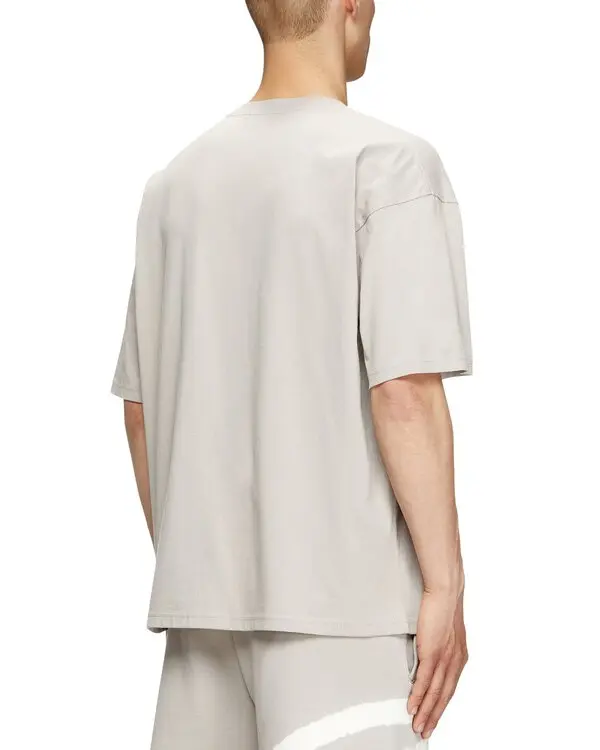 DIESEL® T-boxt-bleach Cotton Tee - Ash/grey