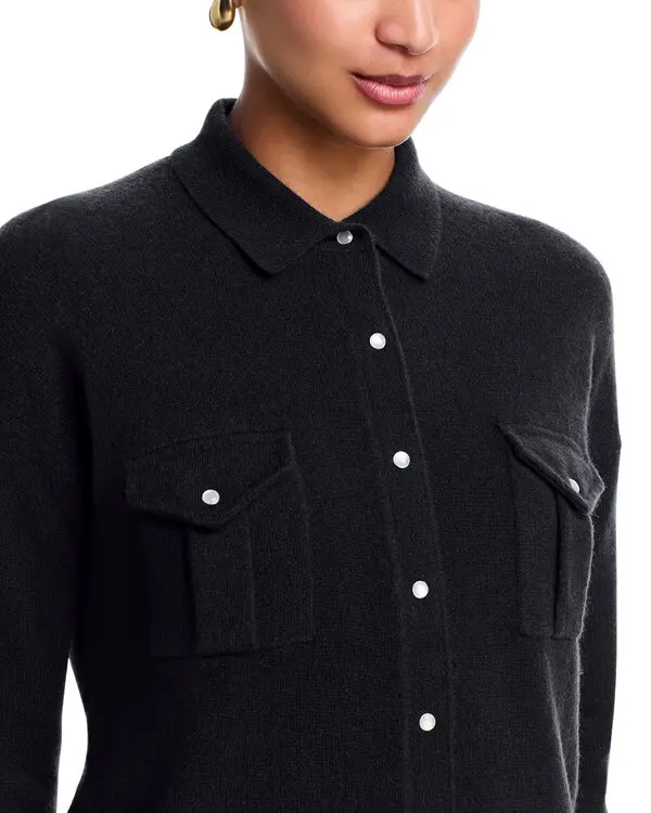 Bloomingdale'S Cashmere Polo Sweater