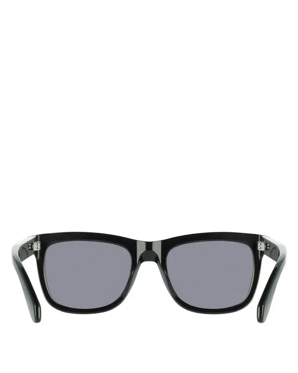 FERRAGAMO Solid Square Sunglasses - Black