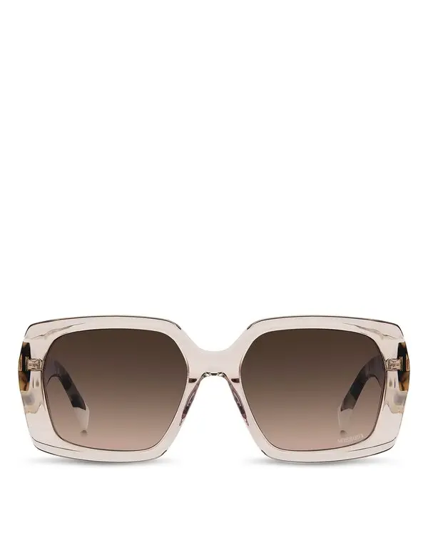 Missoni Gradient Rectangular Sunglasses - Champagne