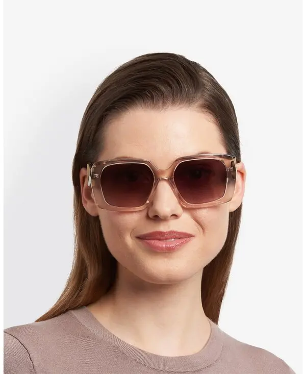 Missoni Gradient Rectangular Sunglasses - Champagne