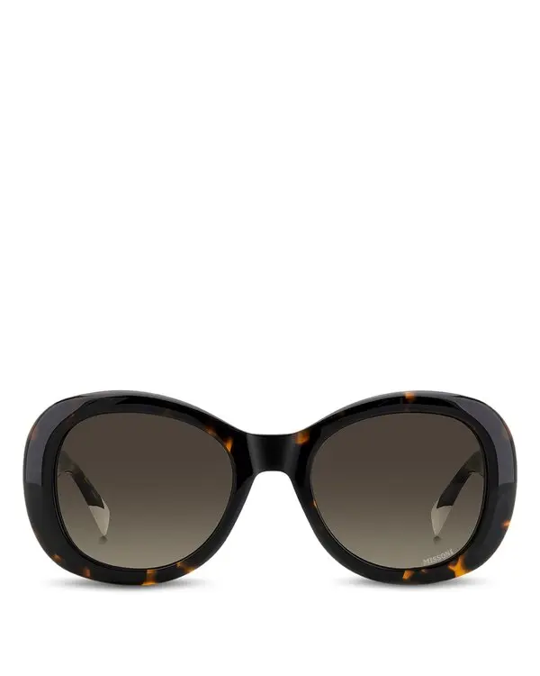 Missoni Gradient Oval Sunglasses