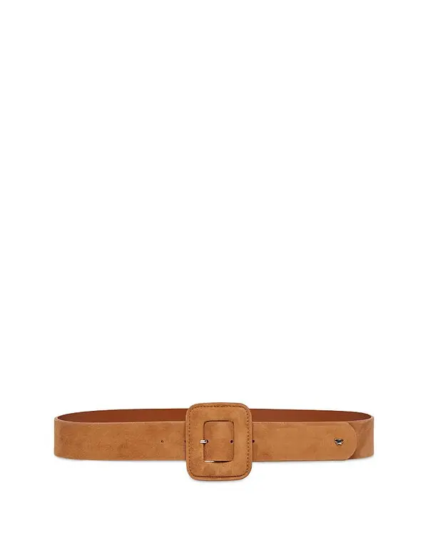 Max Mara Suede Belt - Brown