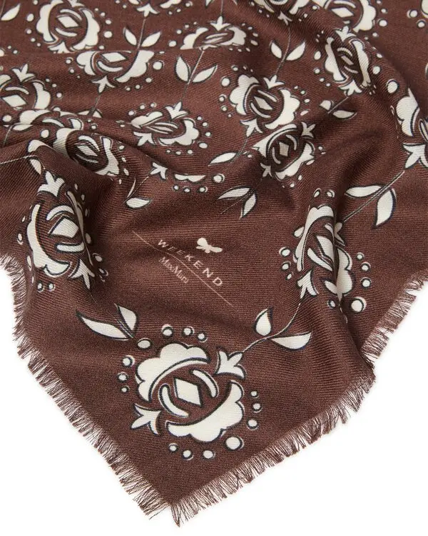 Max Mara Silk Square Scarf
