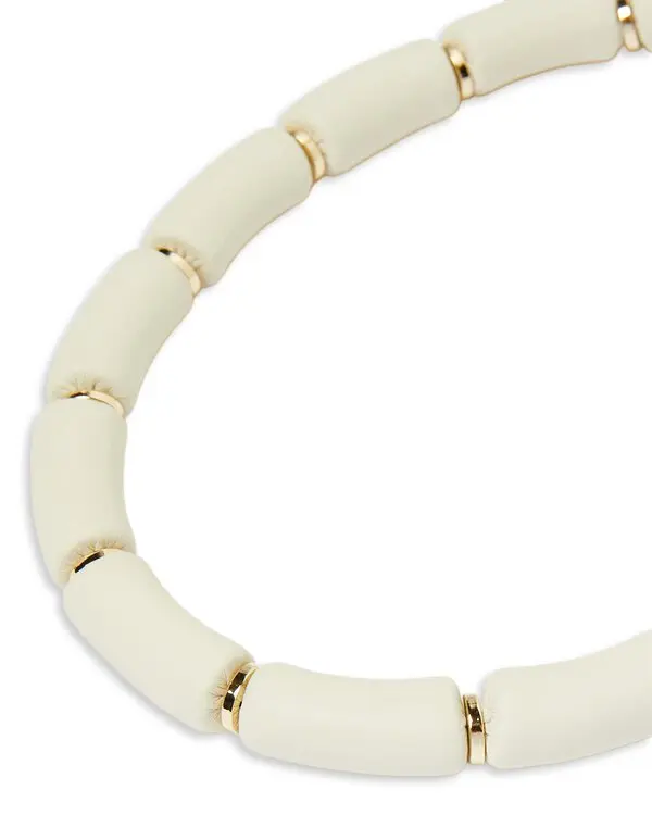 Max Mara Brianza Leather Choker Necklace