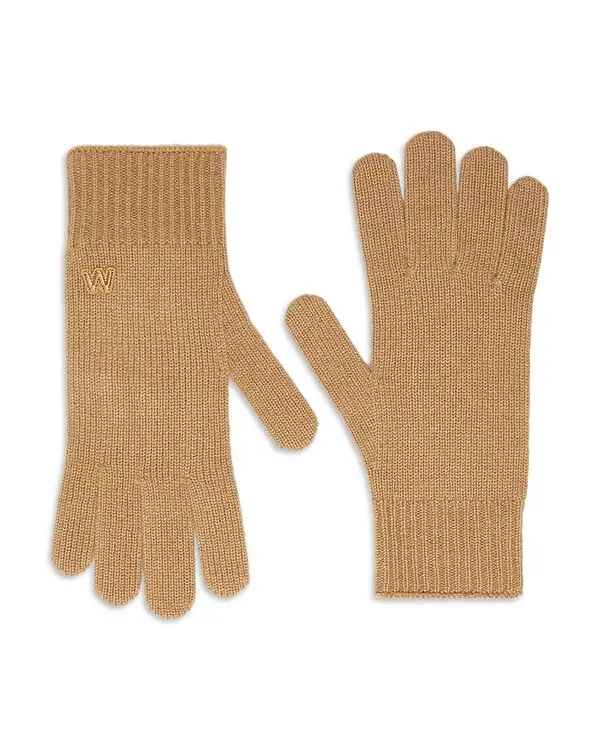 Max Mara Cashmere Gloves - Camel