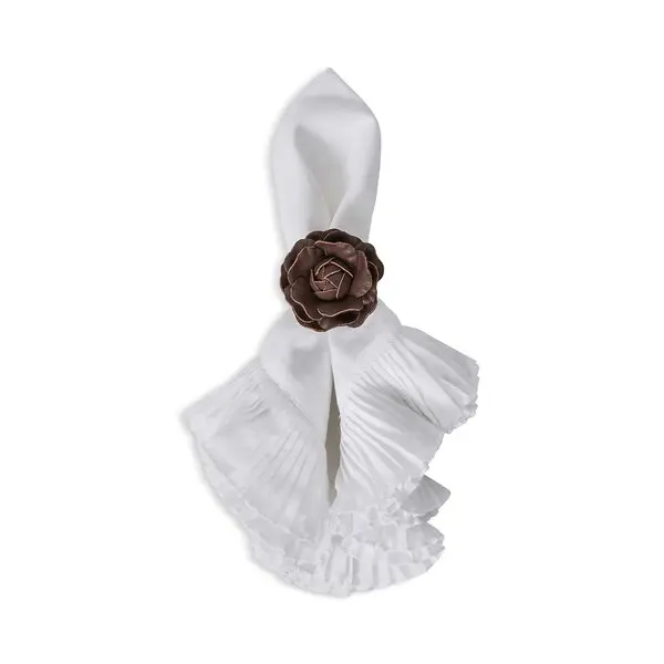 JULISKA Camellia Napkin Rings, Set Of 4