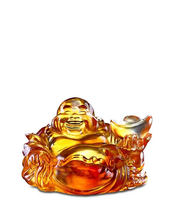 LIULI Come Joy And Fortune Sculpture - Light Amber