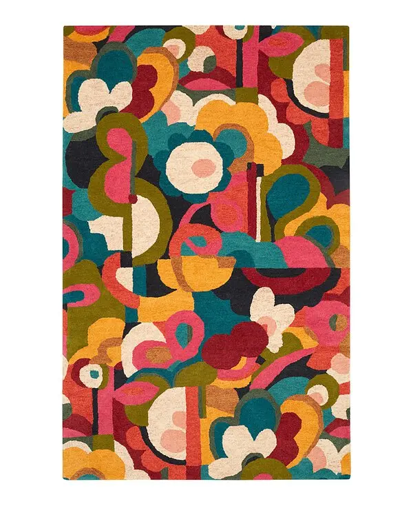 DASH & ALBERT Dash Albert Annie Selke Da1974 Field Of Dreams Area Rug, 3'0x5'0 - Multi