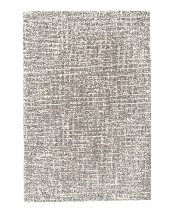 DASH & ALBERT Dash Albert Annie Selke Da65 Crosshatch Area Rug, 6'0x9'0 - Gray