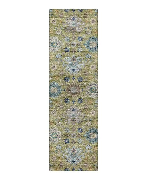 DALYN RUG COMPANY Silk Road Sr3 Runner Area Rug, 2'3x7'6 - Moss