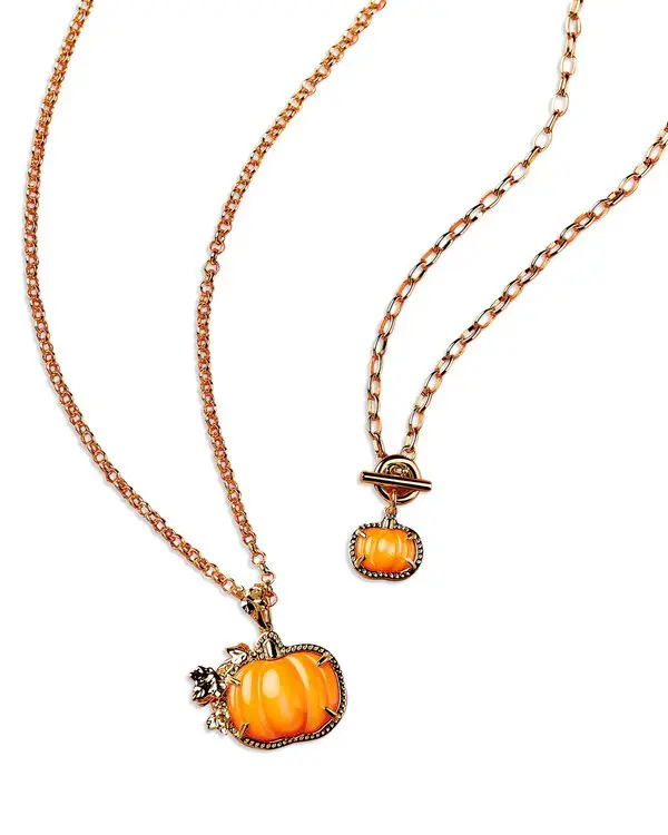 Kendra Scott Pumpkin Chain Necklace
