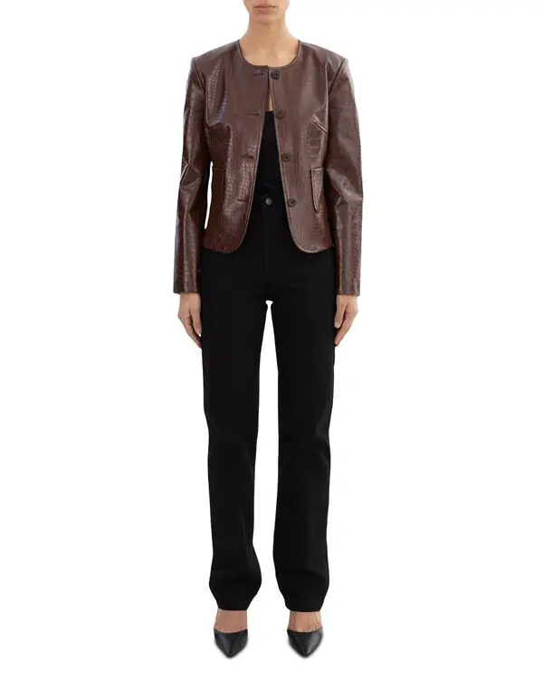 LAMARQUE Faux Leather Jacket