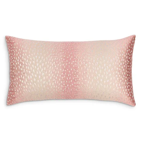 SKY Antelope Embroidered Decorative Pillow, 14 X 26 - Blush