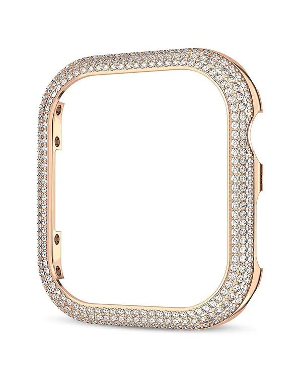 SWAROVSKI Sparkling Case For Apple Watch Series 7 - Rose Gold