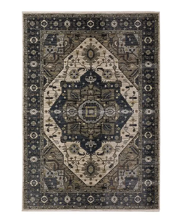 ORIENTAL WEAVERS Eliana Eli05 Area Rug, 6'7x9'6 - Blue