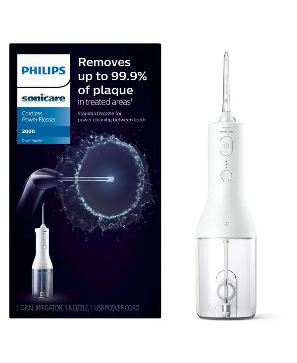 PHILIPS Sonicare Cordless Flosser 2000 - White