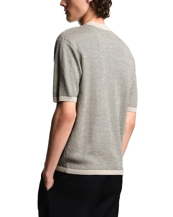 Emporio Armani Virgin Wool Short Sleeve Sweater