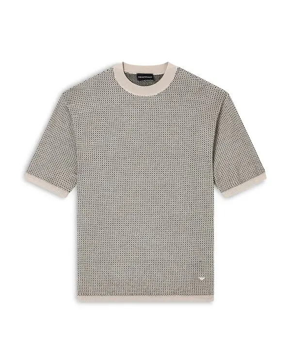 Emporio Armani Virgin Wool Short Sleeve Sweater